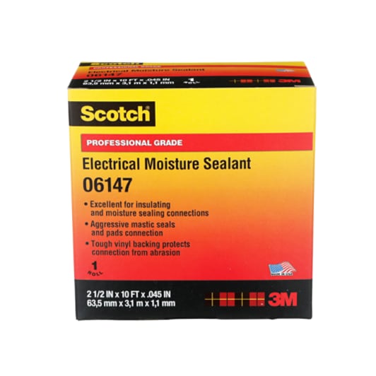 Rouleau de ruban isolant avec matériau d’étanchéité Scotch®, 06147 ...