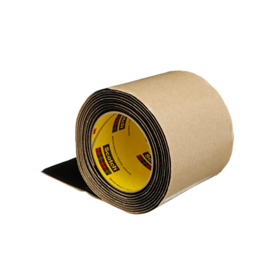 Scotch® Vinyl Mastic Roll, 2210, black, 90 mil (2.3 mm), 4 in x 10 ft ...