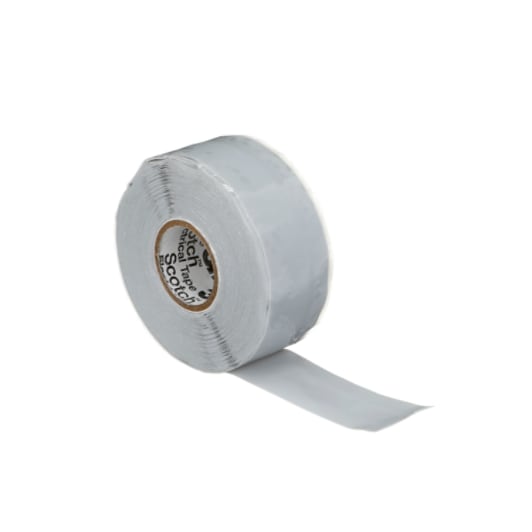 Scotch® Self-Fusing Silicone Rubber Electrical Tape, 70, sky blue grey ...