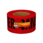 Scotch® Barricade Tape, 515, red, %22Danger%22, 3 in x 150 ft (76.2 mm x 45.7 m) | 3M Canada