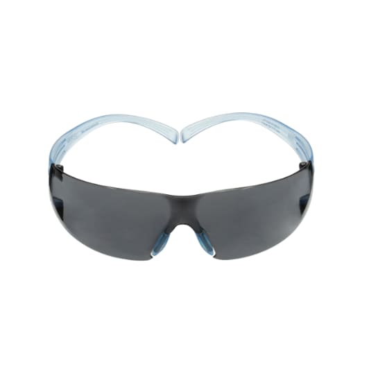 3M™ SecureFit™ 300 Series, SF302SGAF-LBL, Ice Blue Temples, Scotchgard ...