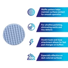 3M™ Perfect-It™ Ultrafine Polishing Pad, 05733, 8 in, 6 per case | 3M ...