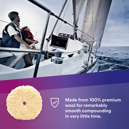 3M™ Perfect-It™ Wool Compound Pad, 05753, 9 in, 6 per case | 3M United ...