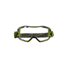 3M™ GoggleGear™ 6000 Safety Goggles, Lime Green Shroud, Scotchgard ...