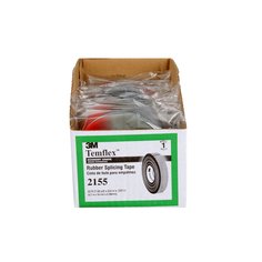 3M™ Temflex™ Rubber Splicing Tape 2155, Black, 3/4 in x 22 ft | 3M Canada