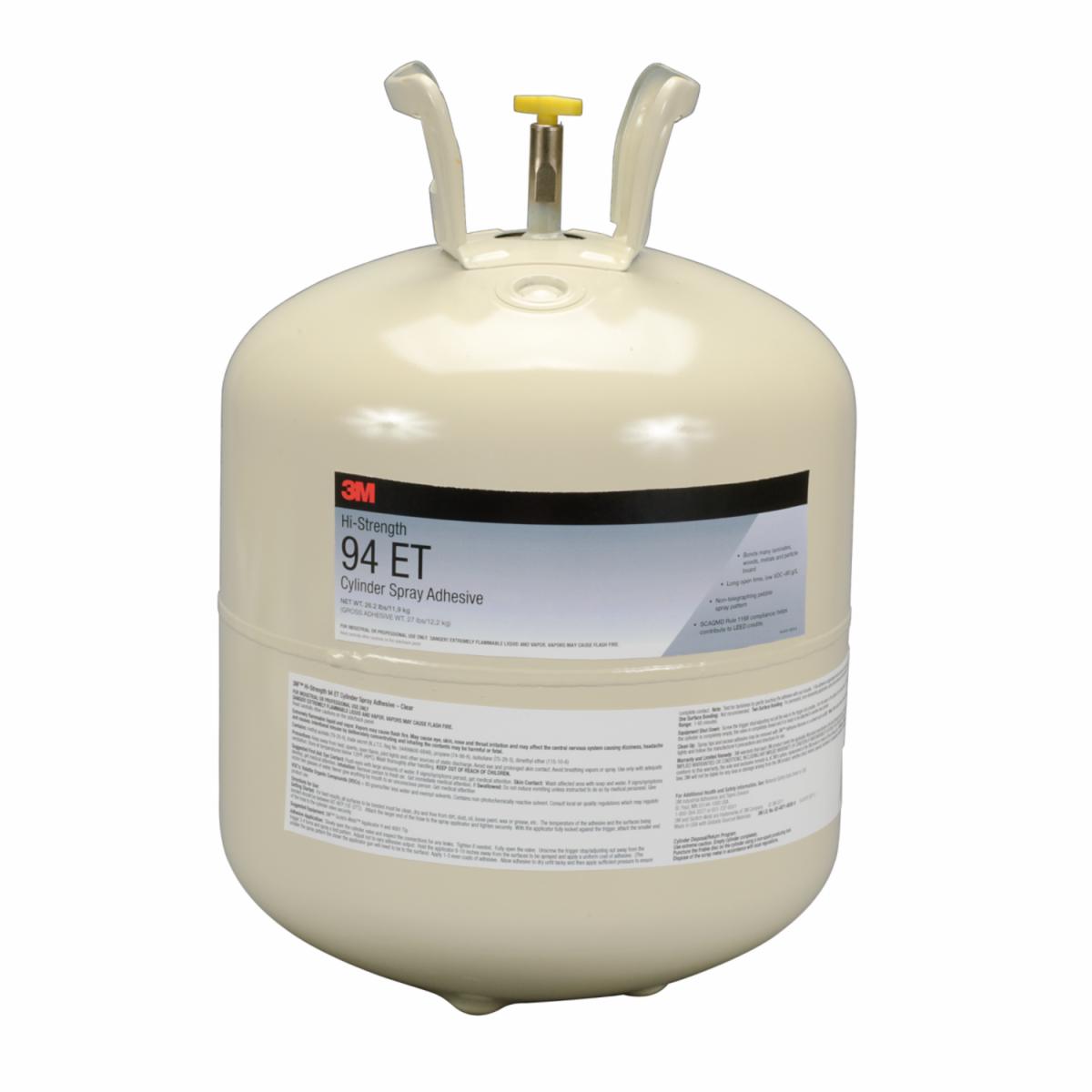 3M™ Scotch-Weld™ Hi-Strength Postforming Cylinder Spray Adhesive, 94 ET ...