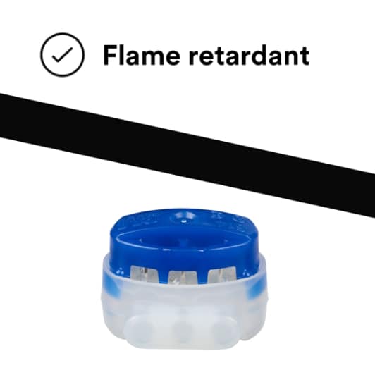 3M™ Scotchlok™ Electrical IDC 314-BIN, Pigtail, Self-Stripping, Blue ...