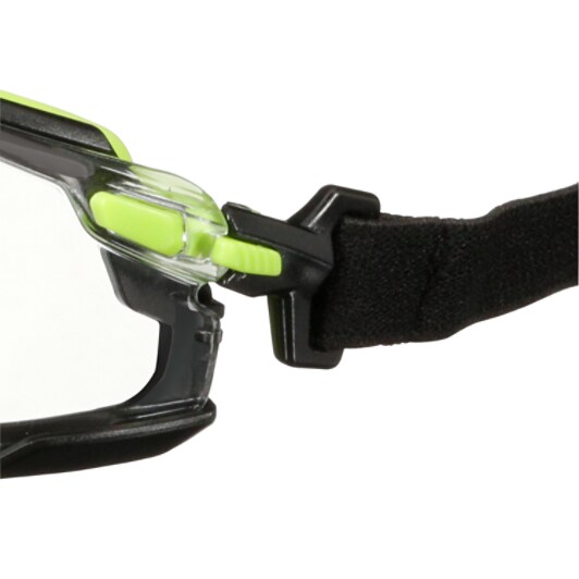 3M™ Solus™ Safety Glasses 1000 Series S1201SGAF-TSKT, Grn/Blk ...