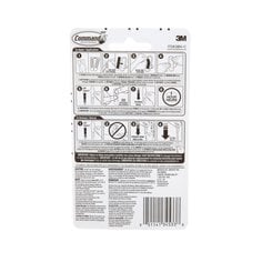 Command™ Timeless Hook 17063BN-C, Large, Brushed Nickel, 5 lb (2.3 kg ...