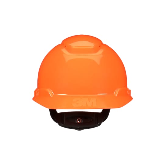 3M™ SecureFit™ Hard Hat H-707SFV-UV, Hi-Vis Orange, Vented, 4-Point ...
