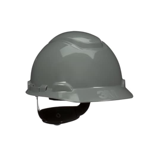 3M™ SecureFit™ Hard Hat H-708SFR-UV, Grey, 4-Point Pressure Diffusion ...