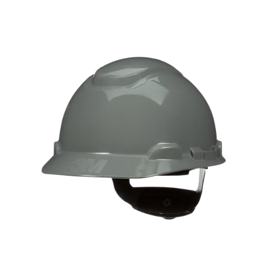3M™ SecureFit™ Hard Hat H-708SFR-UV, Grey, 4-Point Pressure Diffusion ...