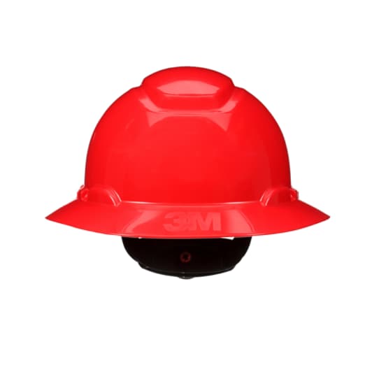 3M™ SecureFit™ Full Brim Hard Hat H-805SFR-UV, Red, 4-Point Pressure ...