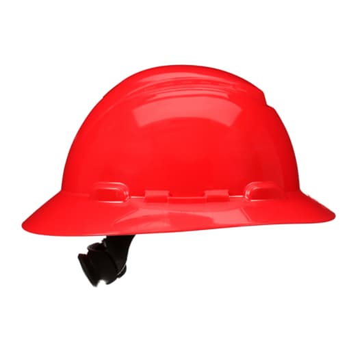 3M™ SecureFit™ Full Brim Hard Hat H-805SFR-UV, Red, 4-Point Pressure ...