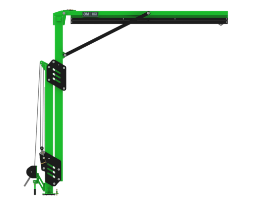 3M™ DBI-SALA® FlexiGuard™ M200 Adjustable Height Mast 8530896, Dual ...