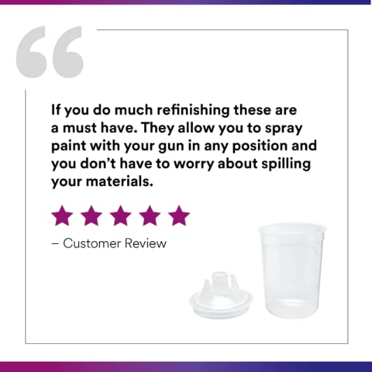 3M™ PPS™ Lid & Liner Kit, 16114, Mini (6 fl oz), 200 Micron Full ...