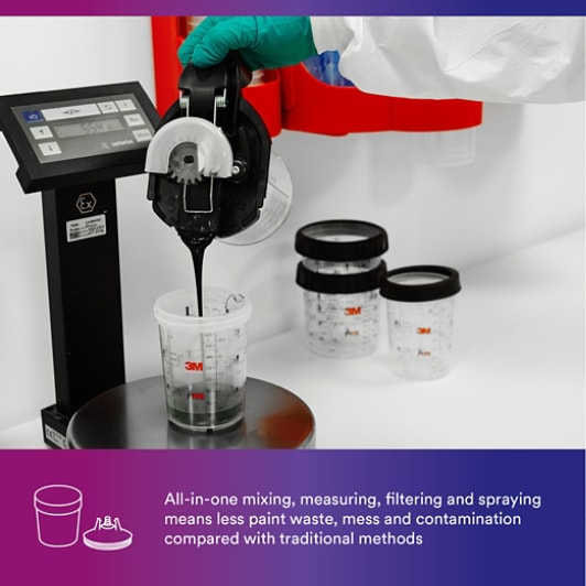 3M™ PPS™ Lid & Liner Kit, 16112, Midi (13.5 fl oz), 200 Micron Full ...