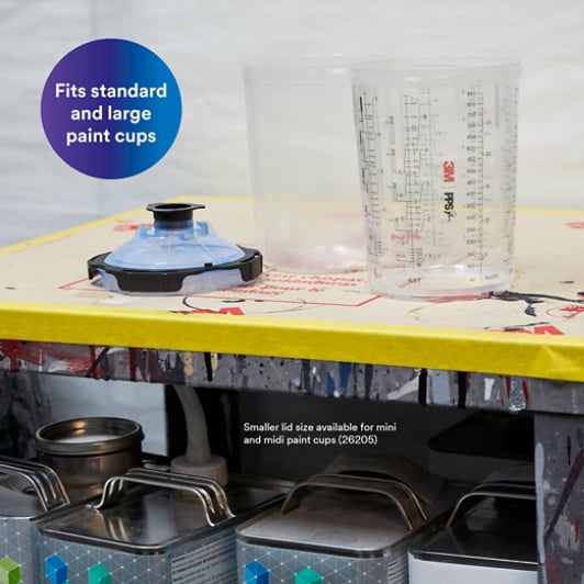 3M™ PPS™ Series 2.0 Lids 26199, Large/Standard, 125 µm Filter, 25 Lids ...