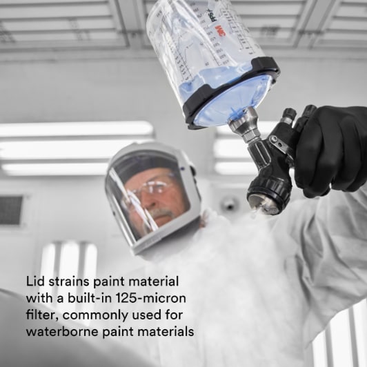 3M™ PPS™ Series 2.0 Lids 26199, Large/Standard, 125 µm Filter, 25 Lids ...