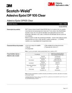 Adesivo Epóxi 3M™ Scotch-Weld™ DP105 | 3M Brasil
