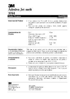 Adesivo 3M™ Jet-Melt 3764Q – 10 kg | 3M Brasil