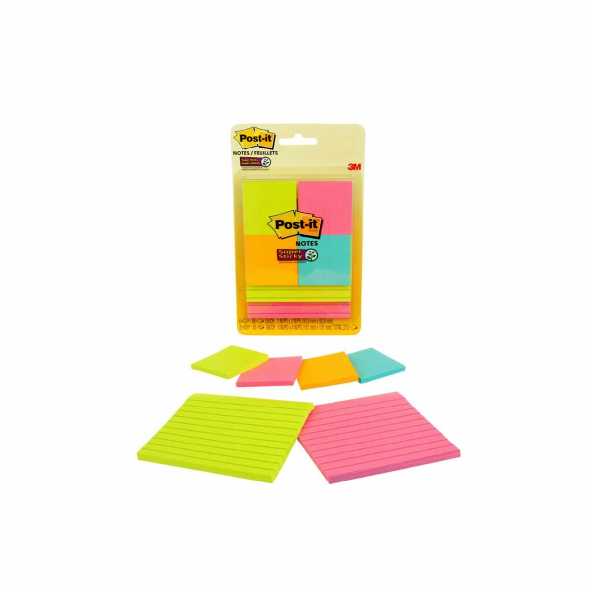 Feuillets super collants 4421-622SSMXEF Post-it® | 3M Canada