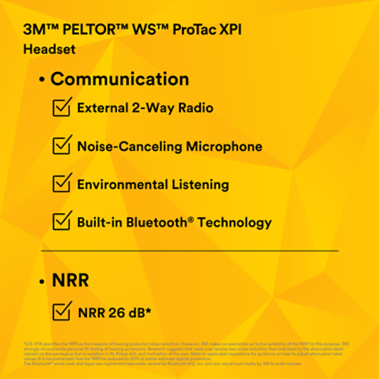 3M™ PELTOR™ WS™ ProTac XPI Headset Headband MT15H7AWS6 | 3M United States
