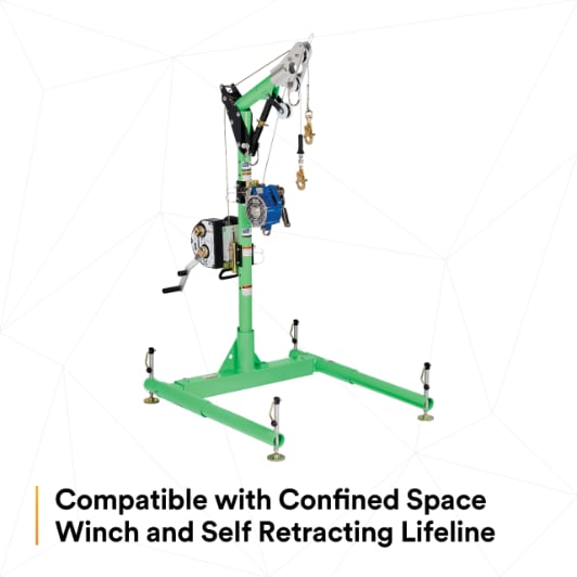 3M™ DBI-SALA® Confined Space 5-Piece Davit Hoist System 8518000 | 3M ...