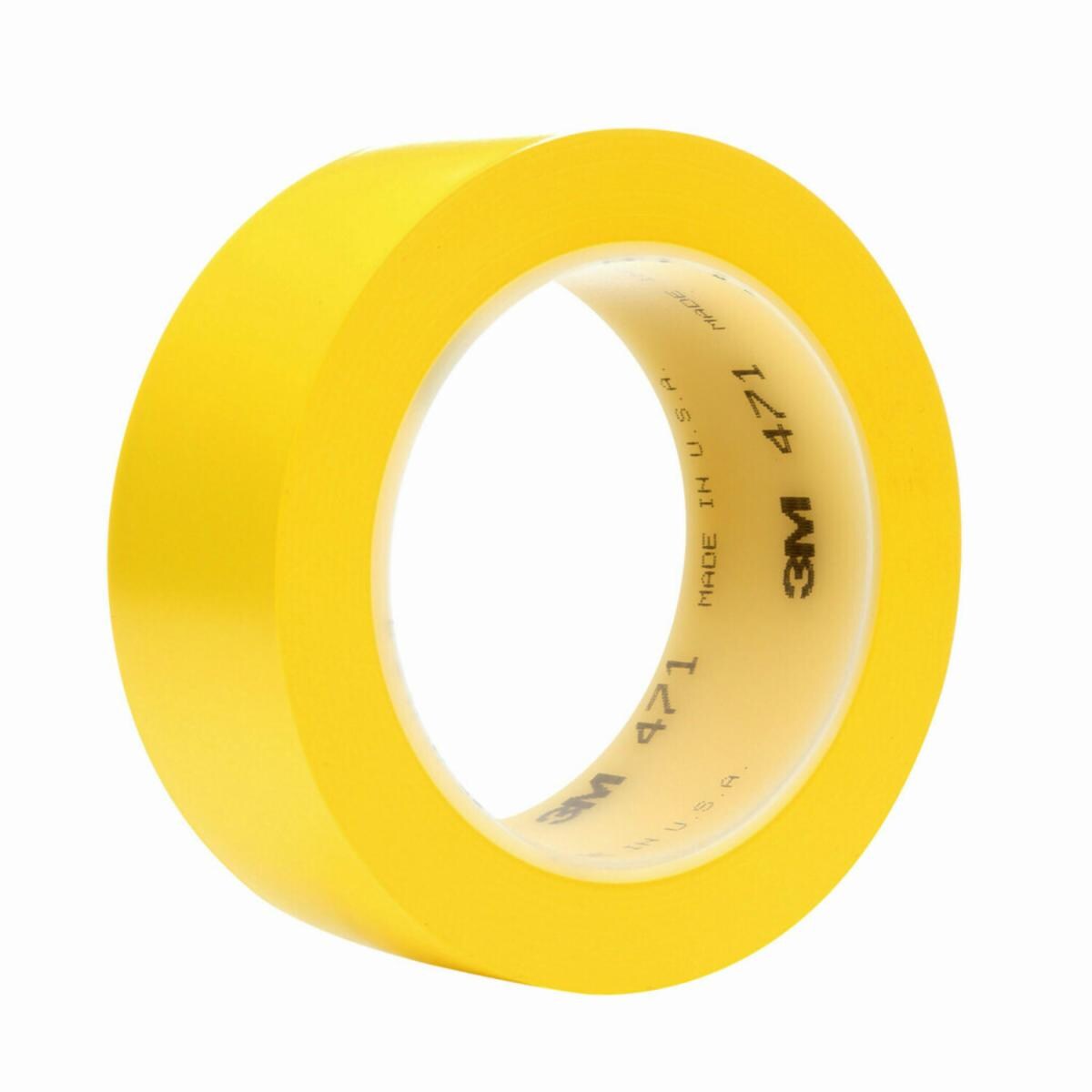 3M™ Cinta de Vinil 471, Amarilla, 2%22 x 36 yardas, 5.2 mil, 24 rollos ...