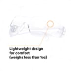 3M™ Virtua™ Protective Eyewear 11329-00000-20 Clear Anti-Fog Lens ...