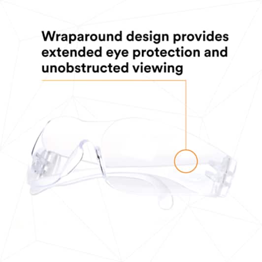 3M™ Virtua™ Protective Eyewear 11329-00000-20 Clear Anti-Fog Lens ...