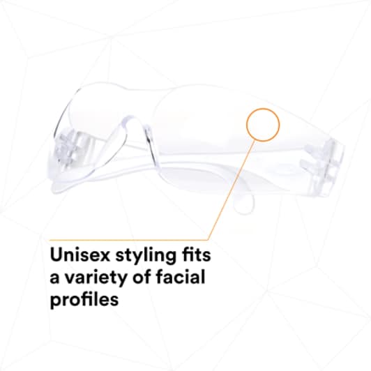 3M™ Virtua™ Protective Eyewear 11329-00000-20 Clear Anti-Fog Lens ...