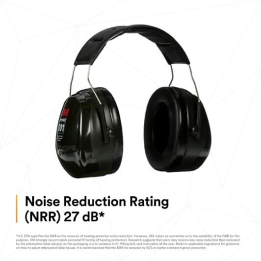 3M™ PELTOR™ Optime™ 101 Earmuffs H7A, Over-the-Head | 3M United States