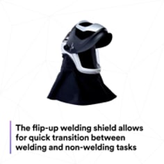 3M™ Adflo™ PAPR and Versaflo™ M-Series Helmet Kit Speedglas™ Welding Shield 38-1101-30iSW, LiIon ...