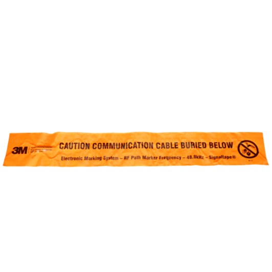 3M™ Electronic Marking System (EMS) Warning Tape 7901-XT, Orange, 152 ...