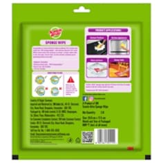 Scotch-Brite® Sponge Wipe, 17.2 cm x 19.8 cm, 3 ea/Pack | 3M India