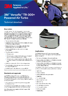 3M™ Versaflo™ Powered Air Respirator System Healthcare Ready Kit, TR ...