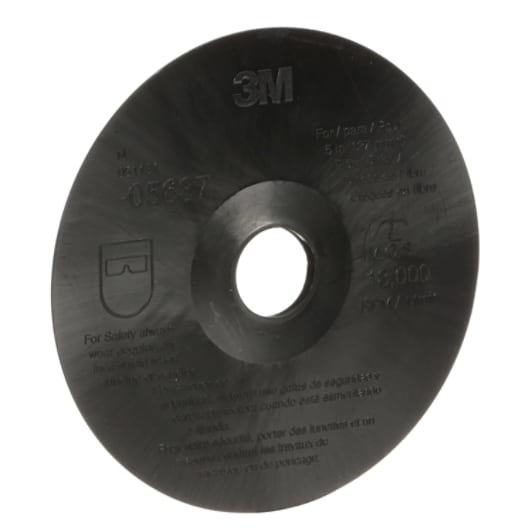 3M™ Fibre Disc Back Up Pad, 05637, 5 in x 7/8 in (12.7 cm x 2.2 cm)