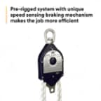 3M™ DBI-SALA® Rollgliss™ RPD Rescue Positioning Device, 4:1 Ratio ...