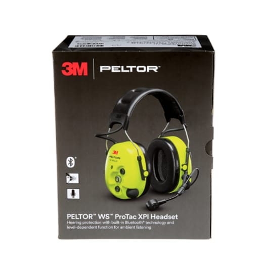 3M™ PELTOR™ WS ProTac XPI Level Dependent Bluetooth® Headset ...