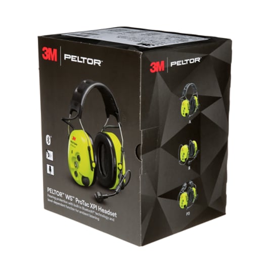 3M™ PELTOR™ WS ProTac XPI Level Dependent Bluetooth® Headset ...