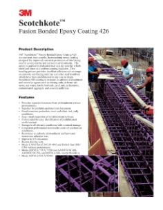 3M™ Scotchkote™ Fusion-Bonded Epoxy Rebar Coating 426, Fast 65 lb Box ...