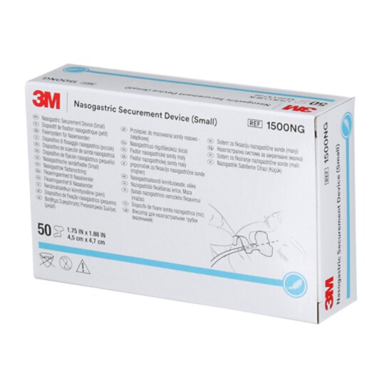 3M™ Nasogastric Securement Device 1500NG, Small, 50 Each/Carton, 4 ...