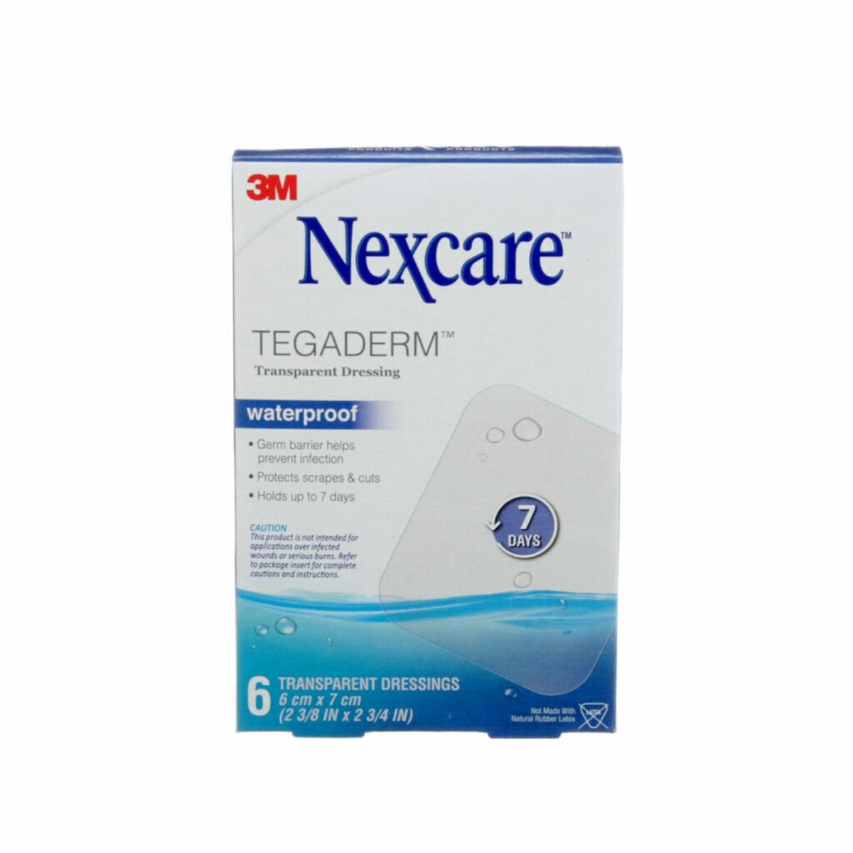 Nexcare™ Tegaderm™ Transparent Dressing H1624-06-CA, Waterproof, 2 3/8 ...
