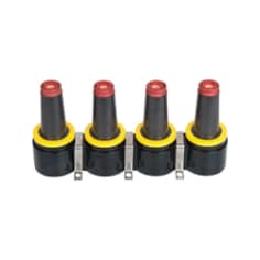 3M™ Deadbreak Junction Bar 635J4WU, 35 kV, 600 A, 4-Way, U-Strap, 1/Box ...