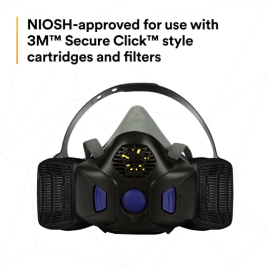 3M™ Secure Click™ 반면형 면체 HF-800 시리즈 | 한국쓰리엠