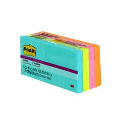 Post-it® Super Sticky Notes 622-8SSMIA-RP12, Supernova Neons Collection ...