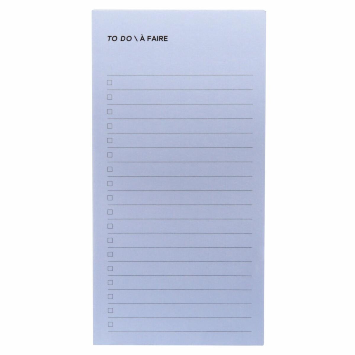 Noted by Post-it® Brand, Blue Lined List Notes, 2.9 in x 5.7 in, 1 Pad ...