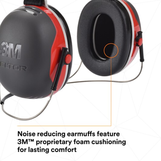 3M™ PELTOR™ X3 Earmuffs X3B, Behind-the-Head | 3M United States