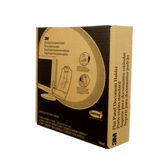 3M™ Flat Panel Document Holder, DH445, black and white | 3M Canada